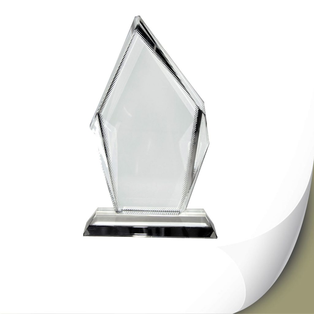 Crystal Glass Trophy BSJ – 10A – Creative Technologies
