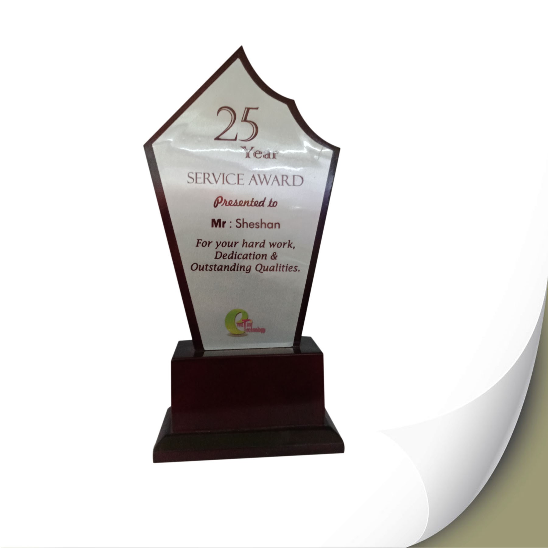 wooden Trophy W0010 – Creative Technologies