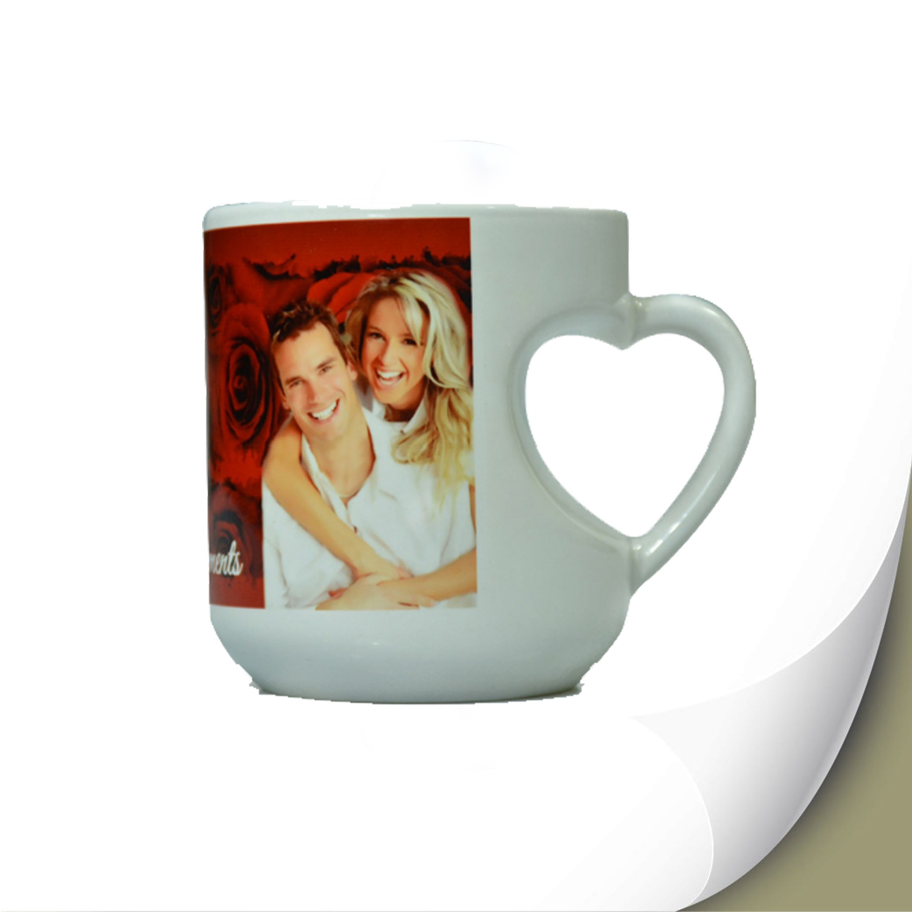 White Emboss mug – Creative Technologies